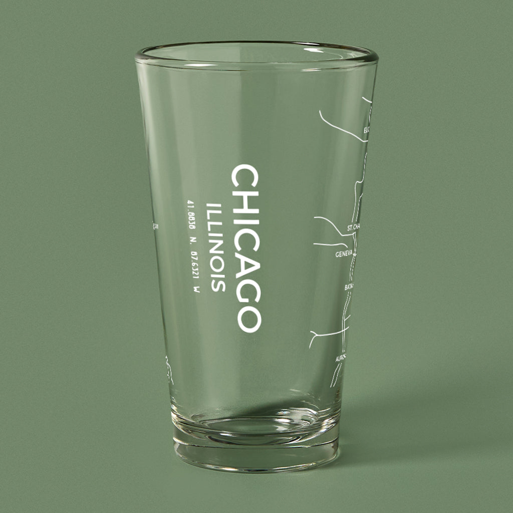 THE PINT - Chicago Map, 16oz – NARBO
